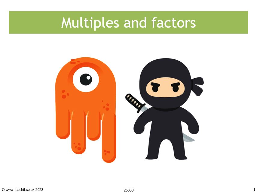 Multiples And Factors Worksheet KS3 Maths Lesson Teachit