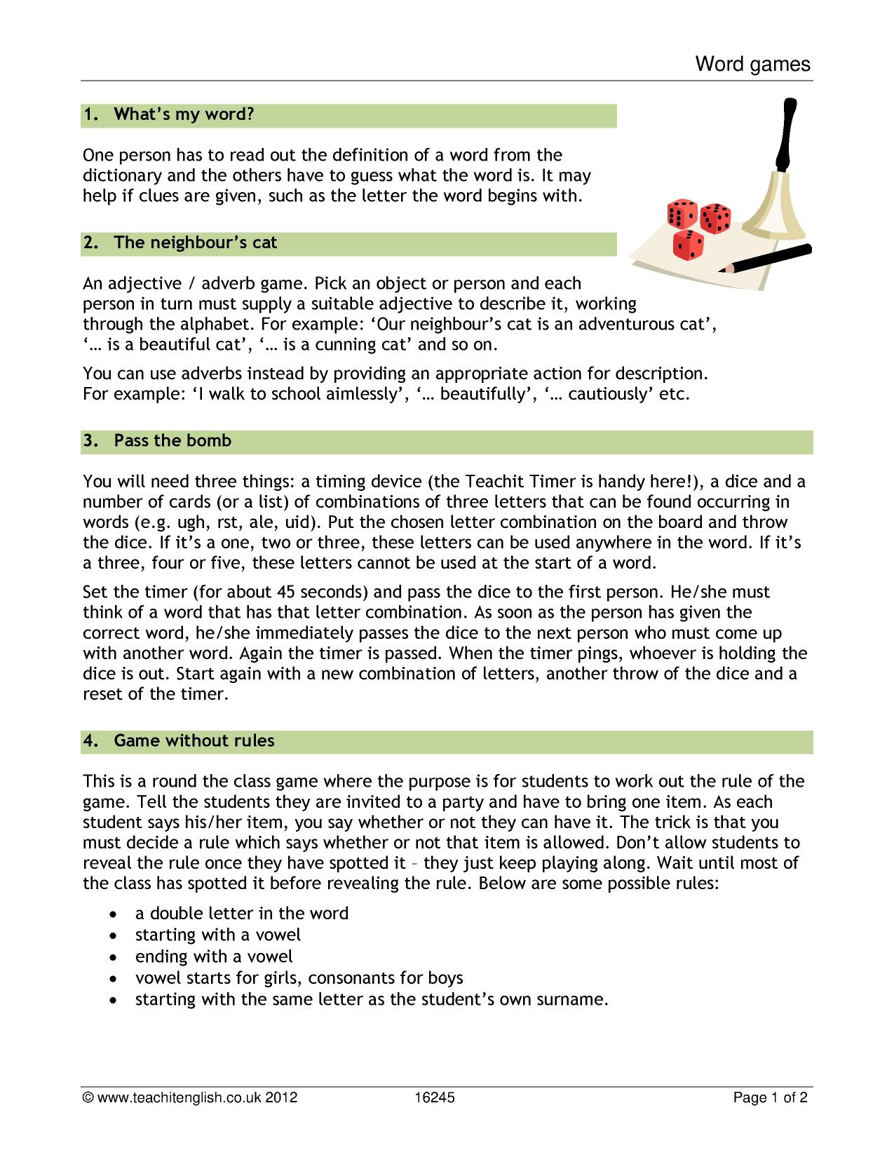 speaking-and-listening-word-games-for-the-classroom-ks3-4-english